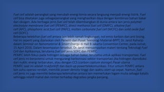 Energi Fuel Cell - Kelompok 8 | PPTX
