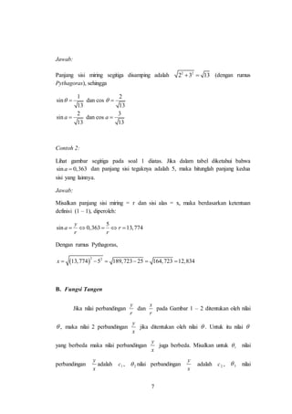 Tugas Kelompok (Fungsi Trigonometri) | PDF