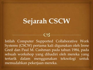 CSCW | PPTX