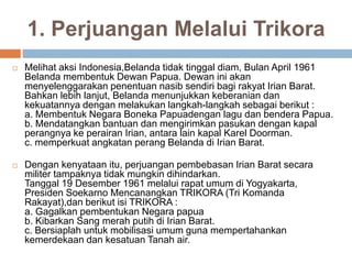 Tugas kelompok sejarah kel vi - demokrasi terpimpin dan papua barat | PPTX