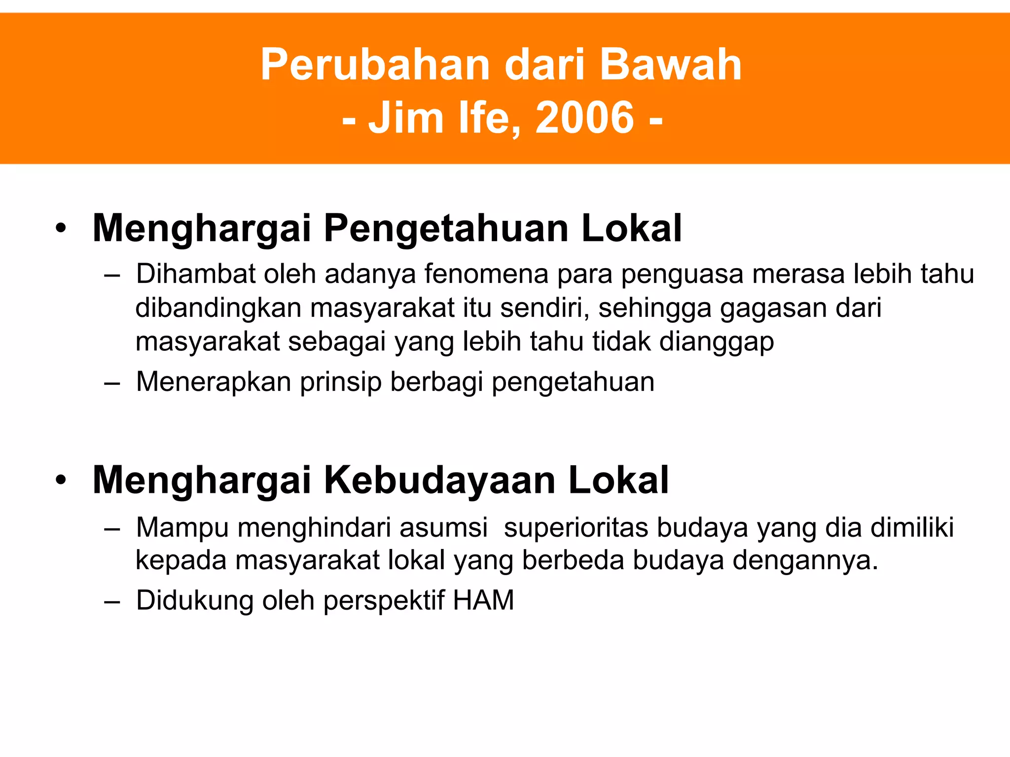 Strategi Teknik Pengembangan Masyarakat | PDF