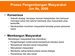 Strategi Teknik Pengembangan Masyarakat | PDF