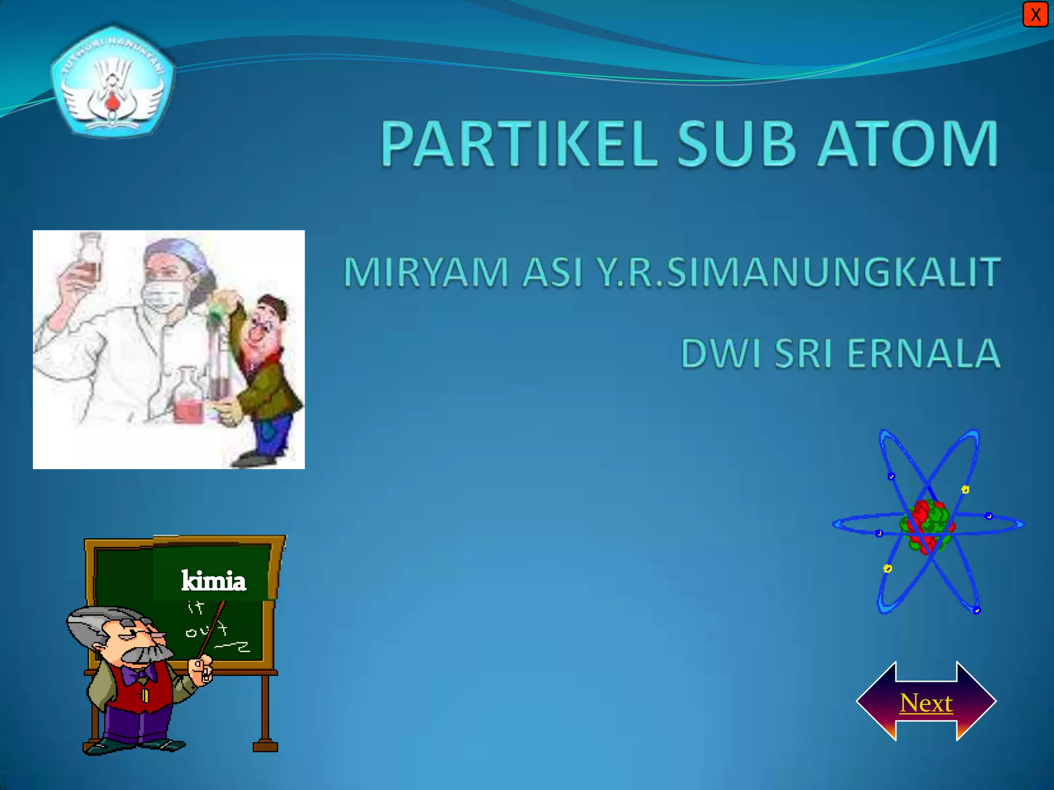 PARTIKEL PENYUSUN ATOM | PPTX