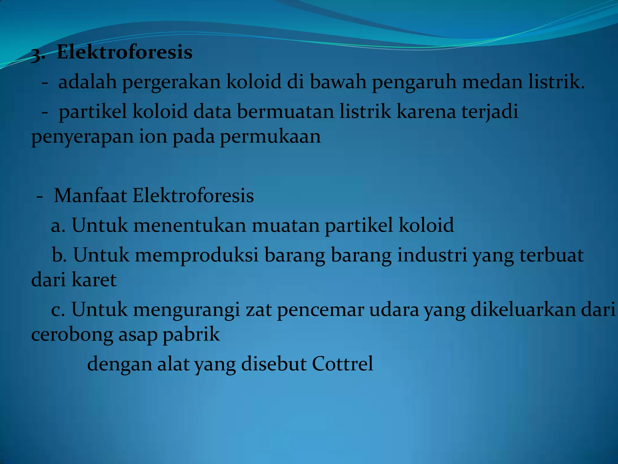 sistem koloid | PPTX