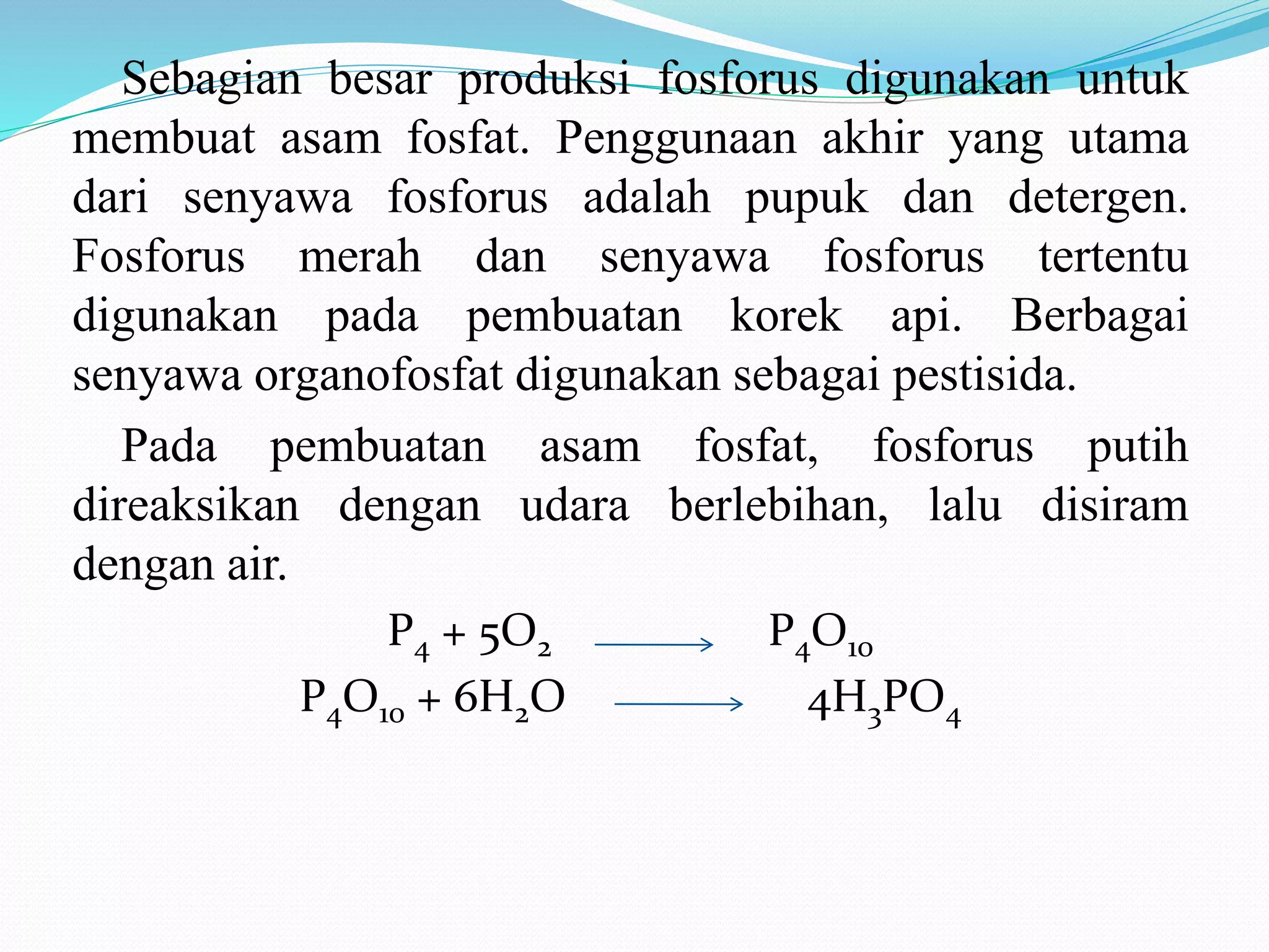 Tugas kimia fosforus dan asam sulfat | PPTX