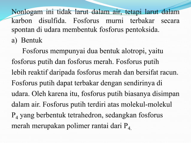 Tugas kimia fosforus dan asam sulfat | PPTX