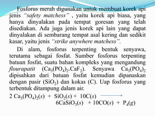 Tugas kimia fosforus dan asam sulfat | PPTX