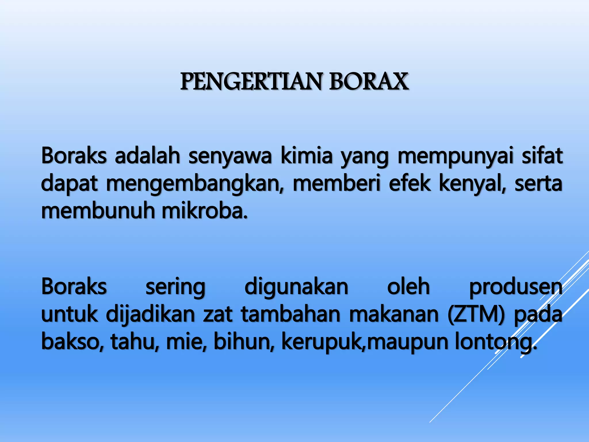 BORAX DAN SULFAT | PPTX