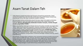 Asam Tanat | PPT
