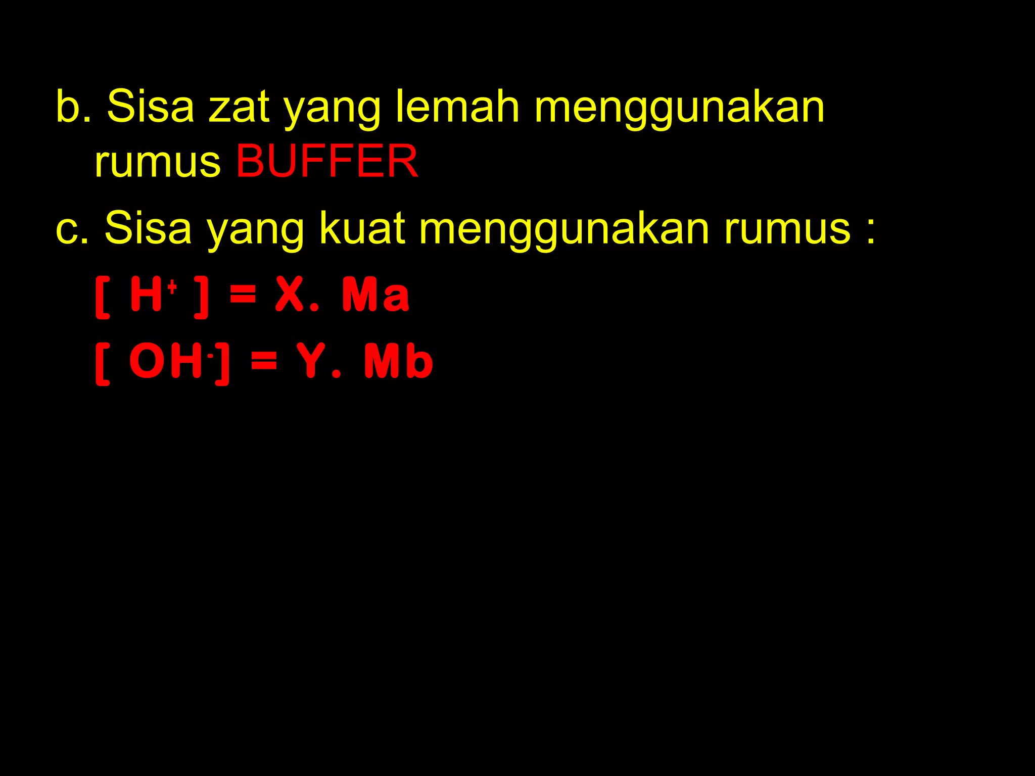 Chemistry for XI grade - pH | PPT