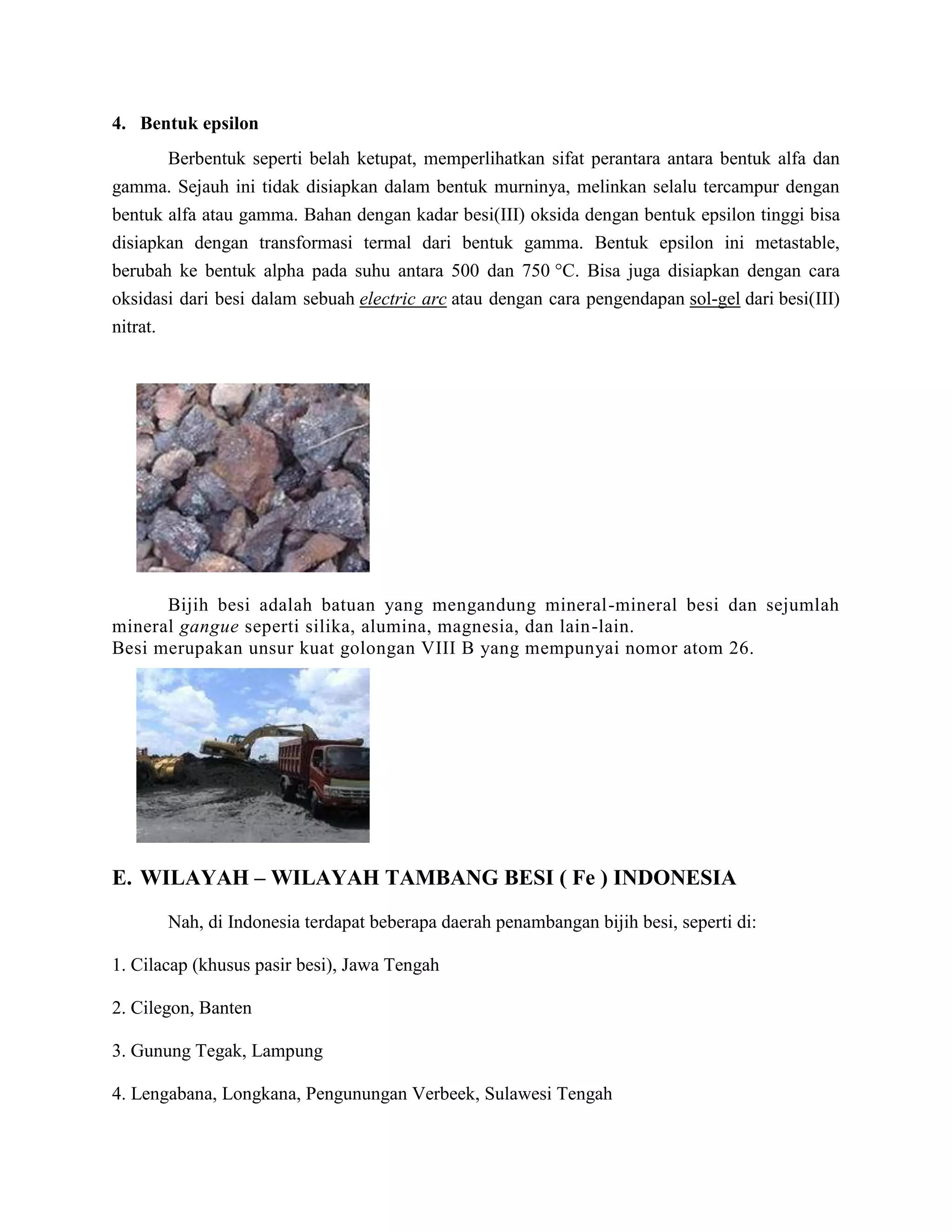 Tugas kimia dasar 1 ( besi ( fe ) ) part 3 | DOCX