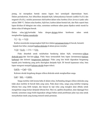 Tugas kimia dasar 1 ( besi ( fe ) ) part 3 | DOCX