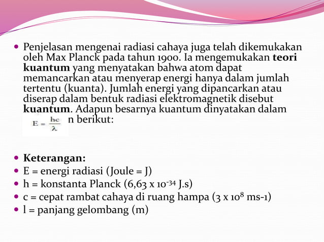 Tugas kimia mekanika kuantum | PPTX