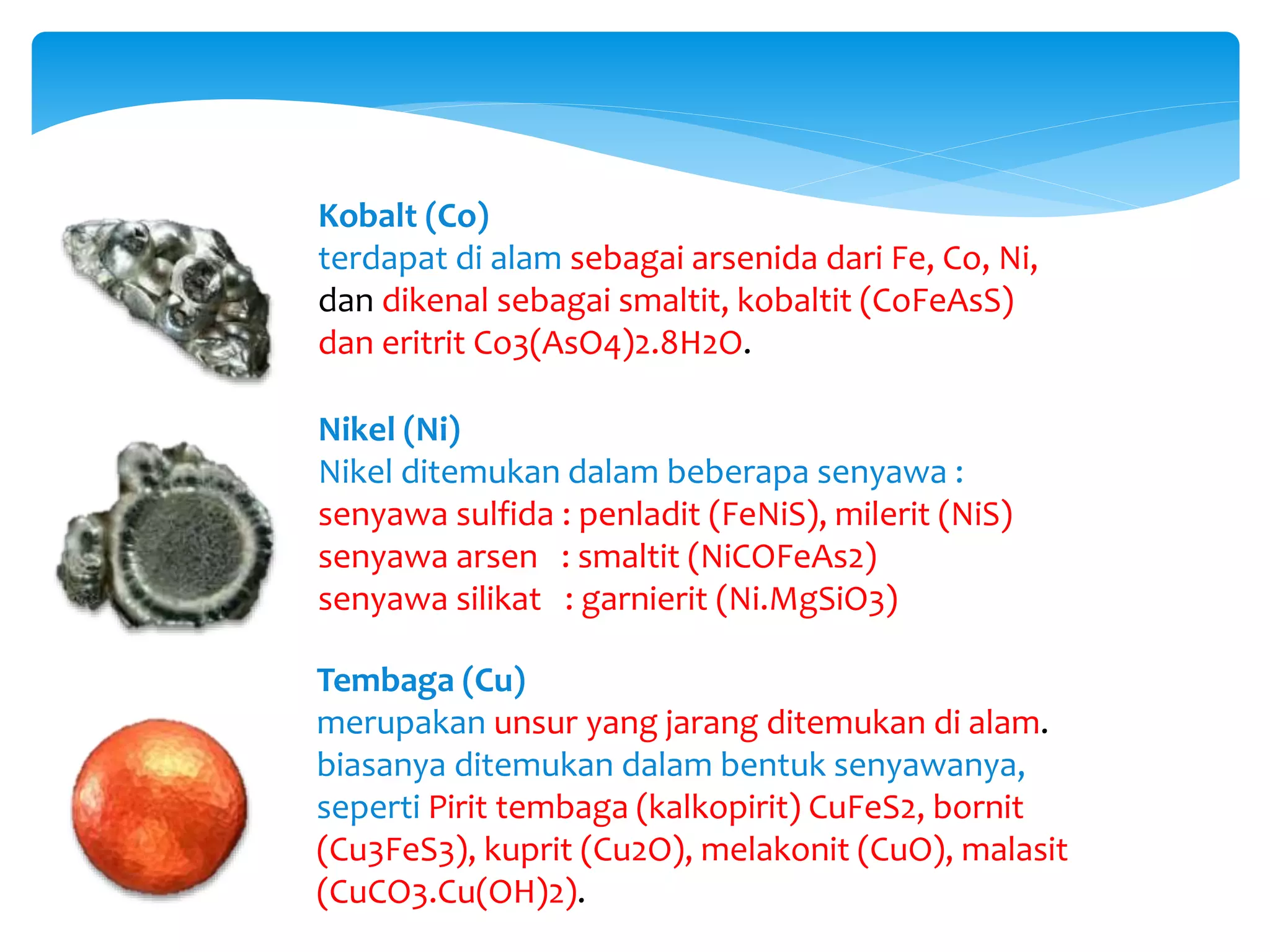 KIMIA Unsur Transisi Periode 4 | PPT