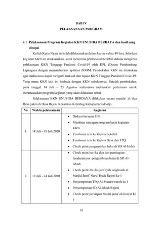 Tugas kkn agustin rahayu | PDF