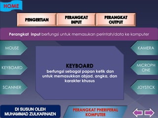 perangkat input output komputer | PPT