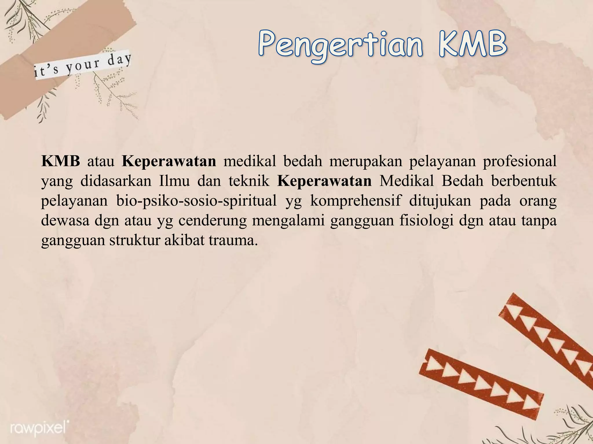 PPT KMB - Kebijakan KMB secara Nasional dan Internasional | PPTX