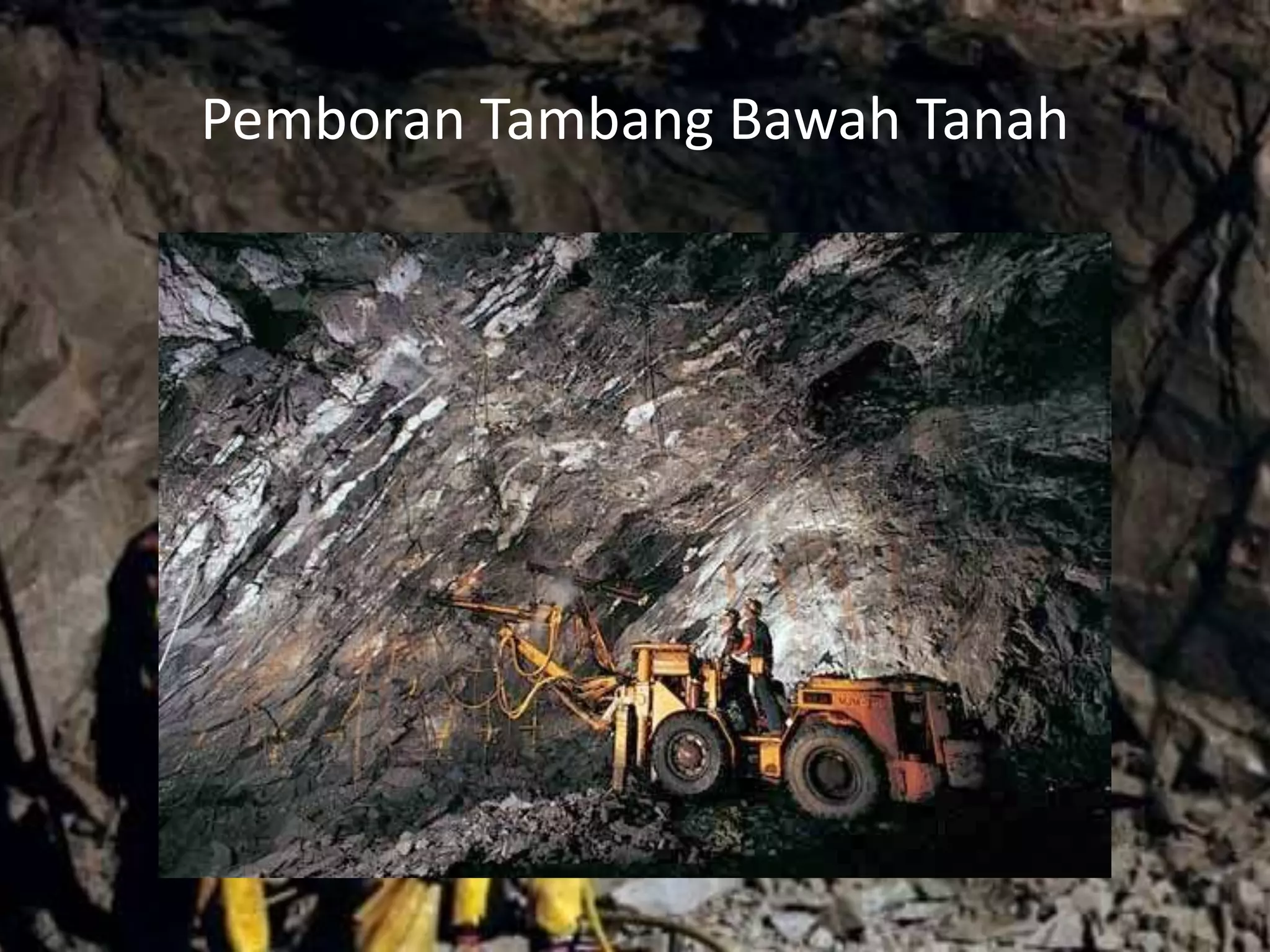 ppt tambang bawah tanah | PPTX