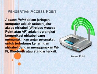 Konfigurasi Acces Point | PPT