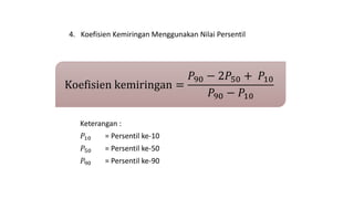 Tugas Kuliah Ukuran Kemiringan dan Keruncingan.pptx