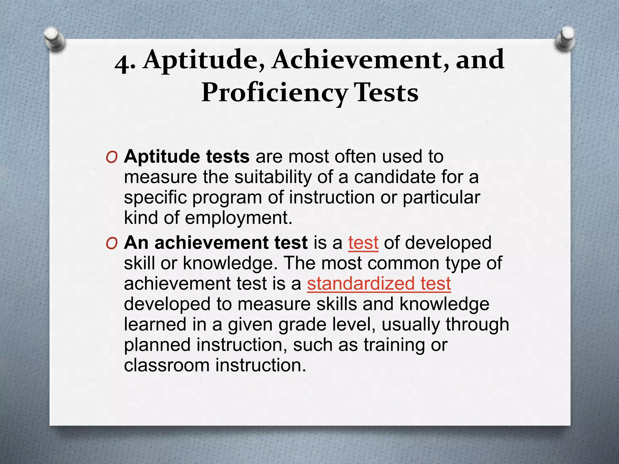 TYPES AND USES OF LANGUAGE TESTING & NORM-REFERENCED TEST AND CRITERION ...