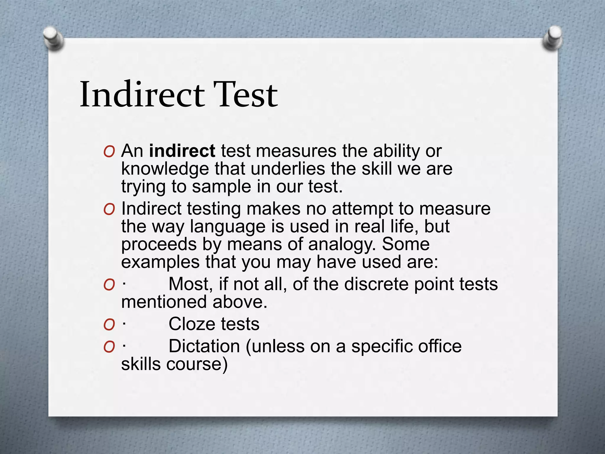 Types And Uses Of Language Testing And Norm Referenced Test And Criterion Referenced Test Pptx