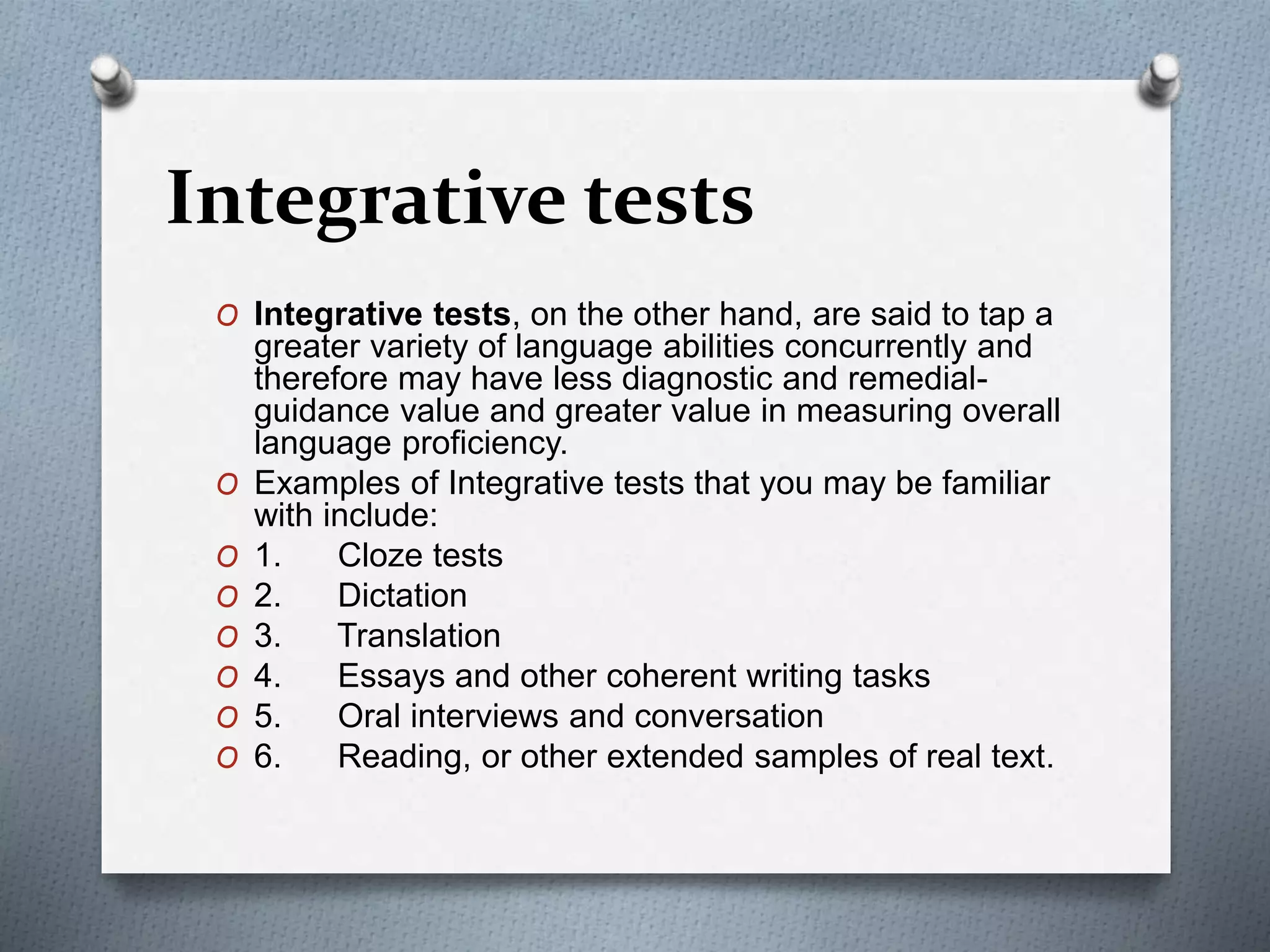 Types And Uses Of Language Testing And Norm Referenced Test And Criterion Referenced Test Pptx
