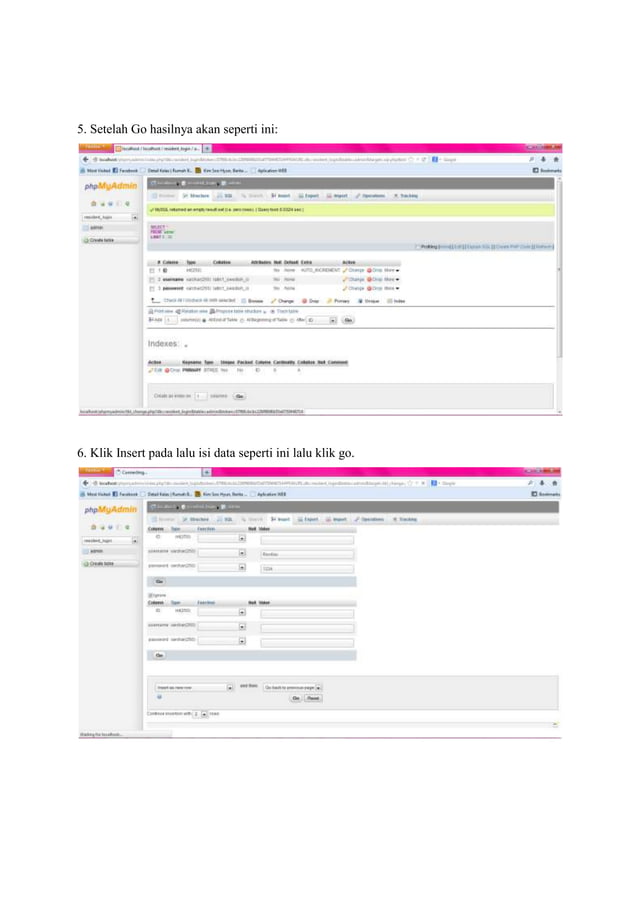 Tugas laporan proyek aplikasi | PDF