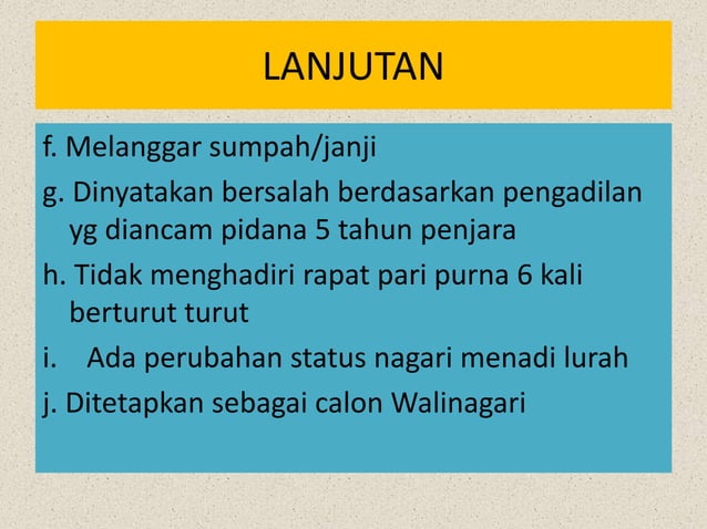 TUGAS, LARANGAN DAN FUNGSI BAMUS NAGARI 1 | PPT TUGAS, LARANGAN DAN FUNGSI BAMUS NAGARI 1 | PPT