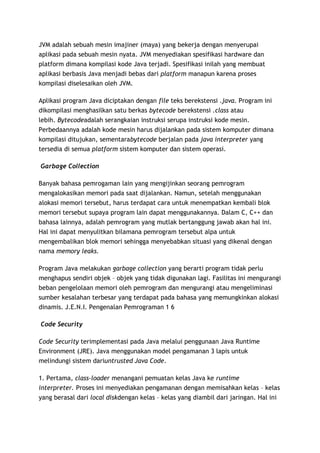 Tugas latihan java tohir 1 | PDF