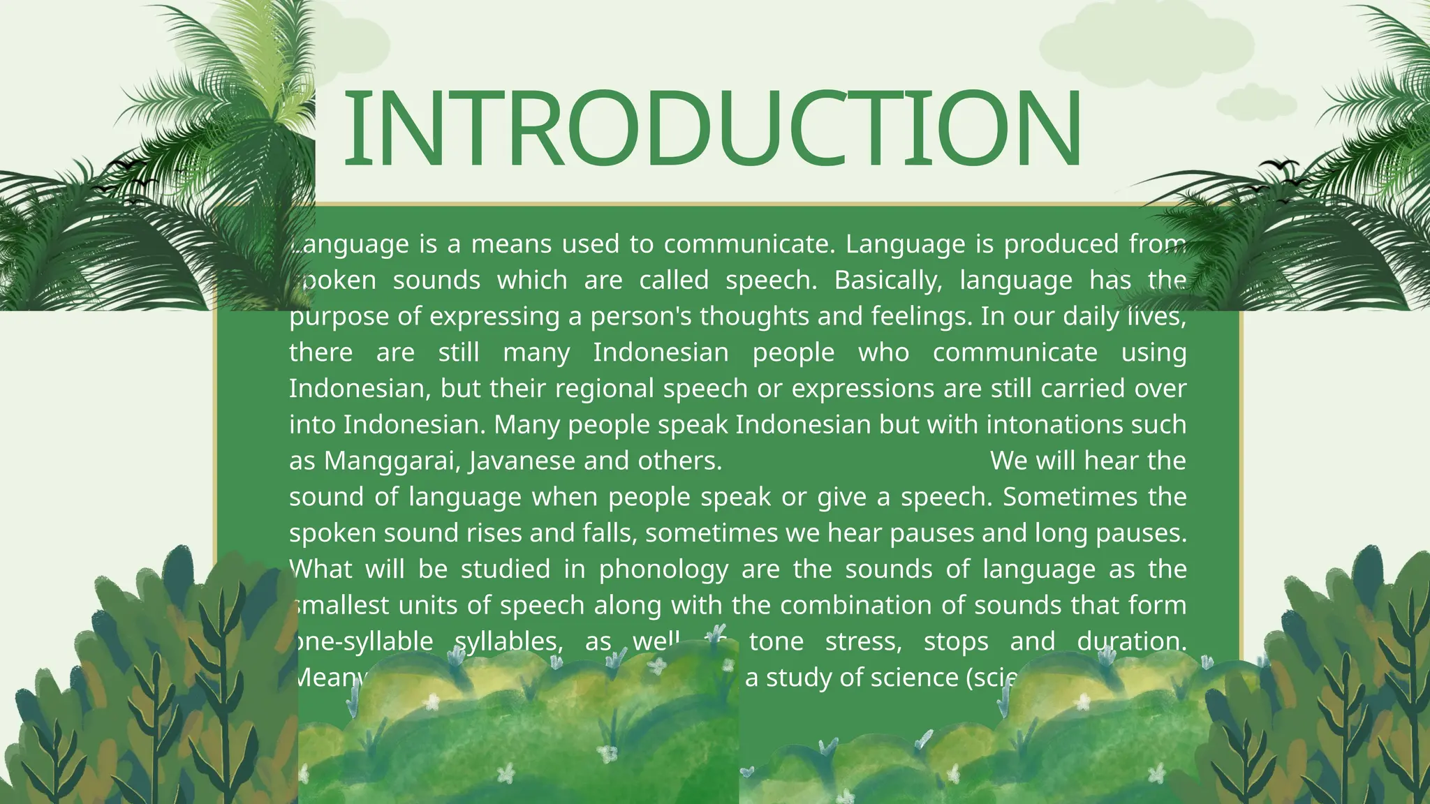 Presentation of Phonology and Phonetic.. | PPTX