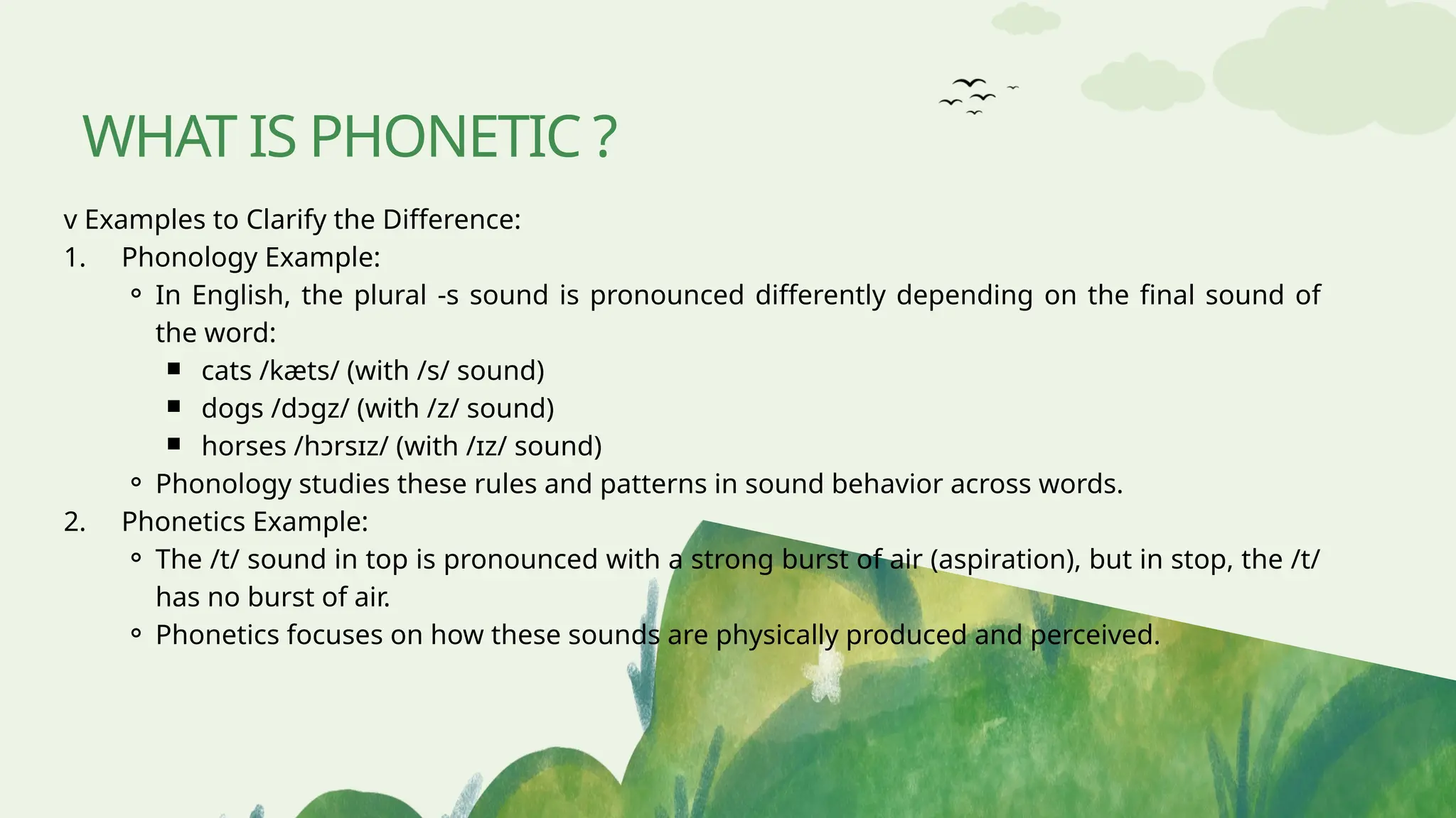 Presentation of Phonology and Phonetic.. | PPTX