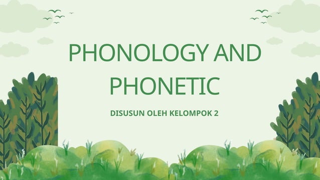 Presentation of Phonology and Phonetic.. | PPTX
