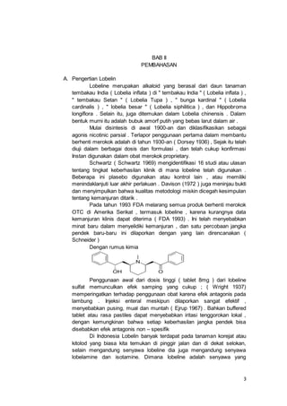 makalah lobelin | DOCX
