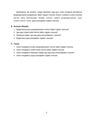Tugas Modul 3 Aplikasi Pembelajaran dan Teori Pembelajaran | DOCX