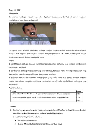 Tugas m5 kb 1 oke | PDF