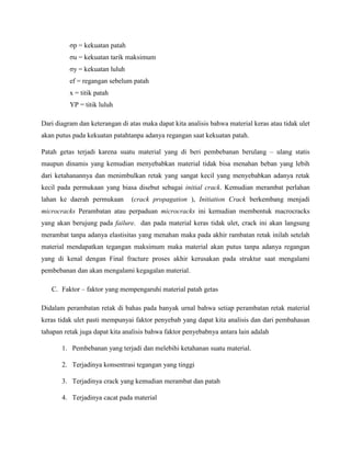 Analisis Perpatahan Getas (Cleavage Fracture Of Analysis) Dengan Metode ...