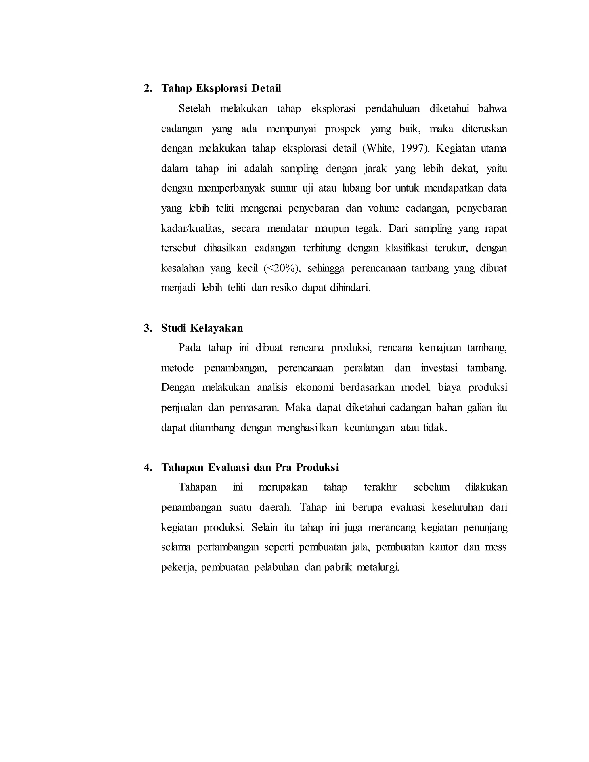 Tugas makalah teknik eksplorasi tambang peralatan yang digunakan alam ...