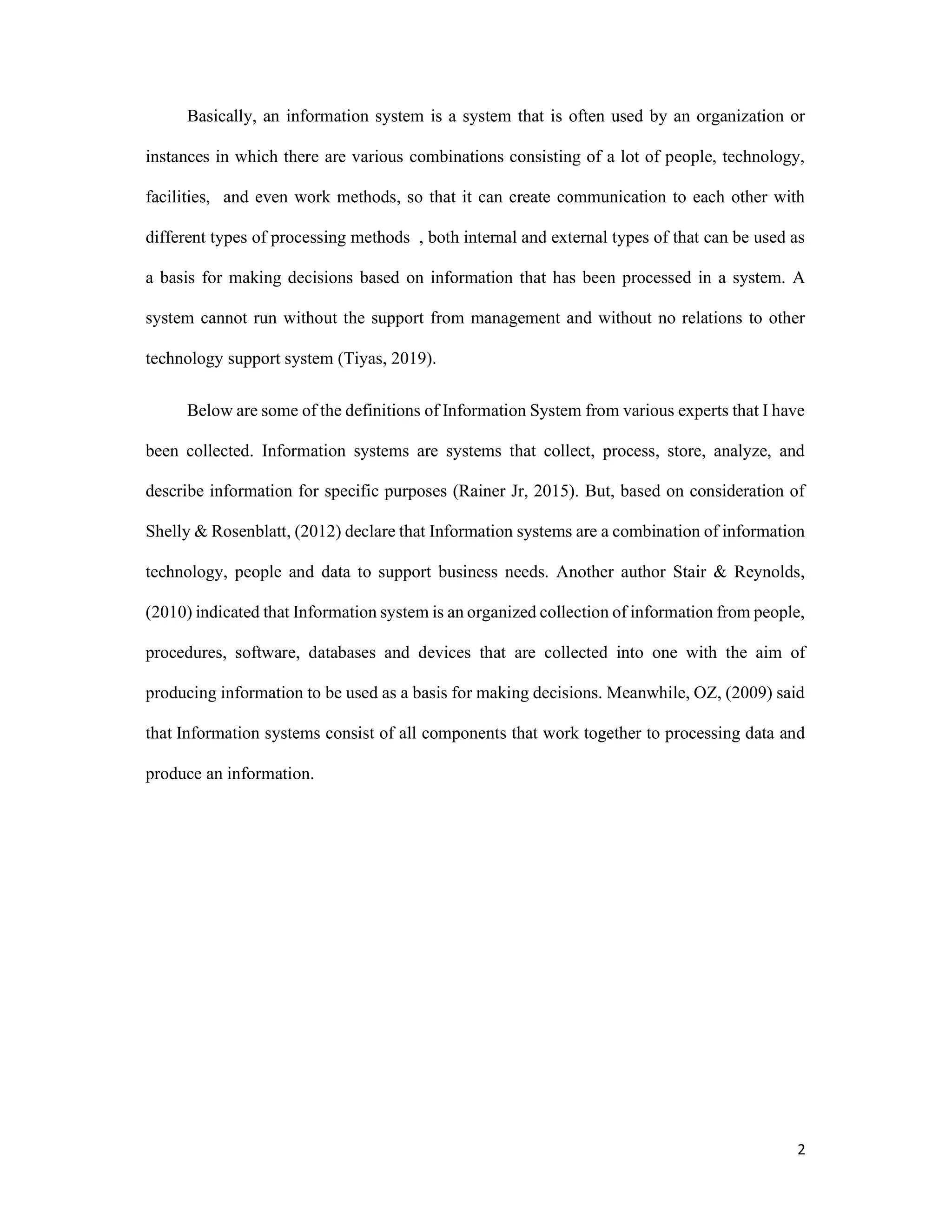 Business Process Reengineering to build up an Information System for ...