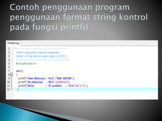 Langkah Dasar Pemrograman pada Aplikasi Dev C++ | PPTX