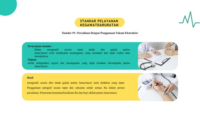 standart pelayanan kegawatdaruratan kebidanan | PPT