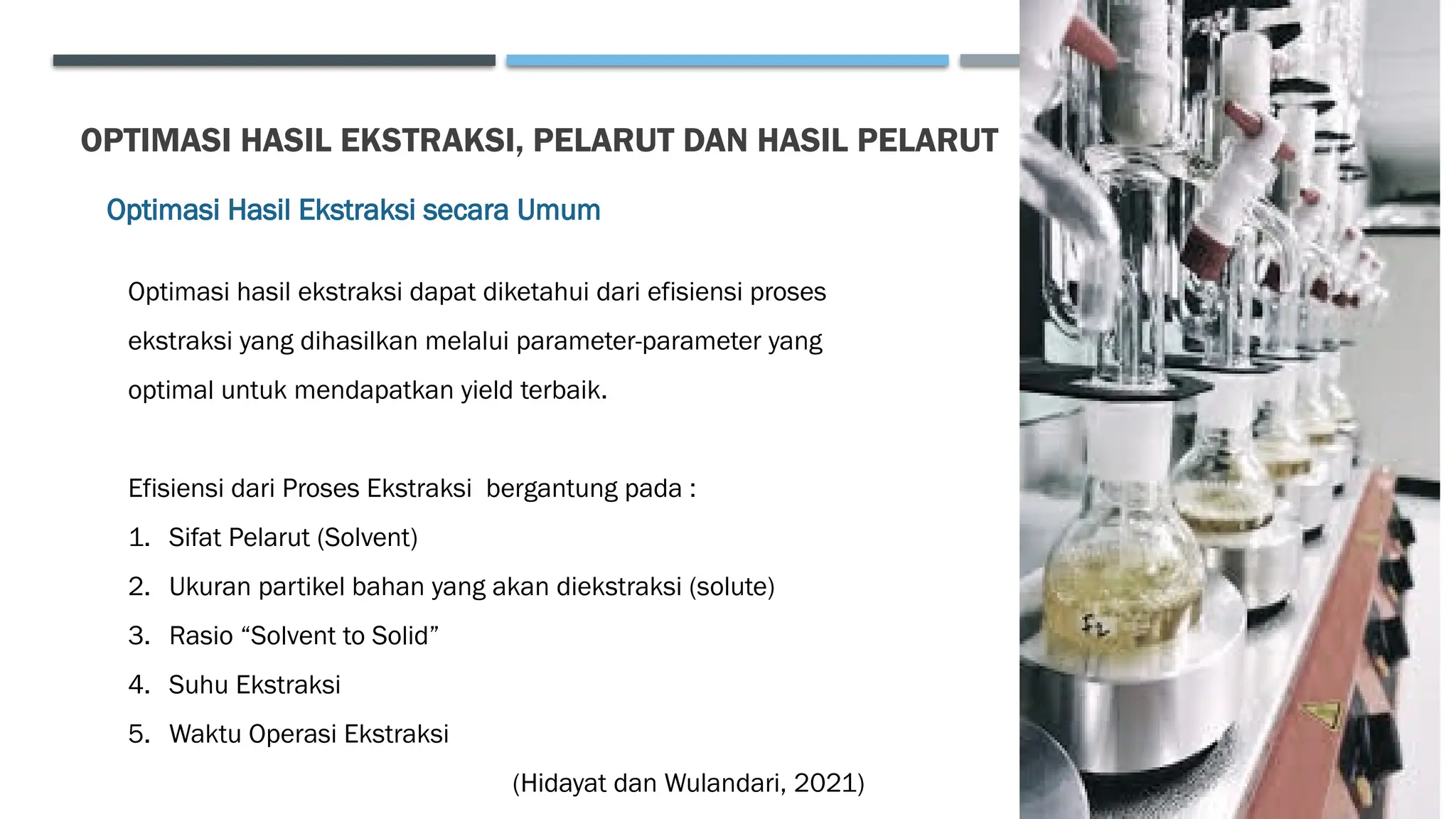 Optimasi hasil ekstraksi, pelarut dan hasil pelarut pada kurkumin | PPTX