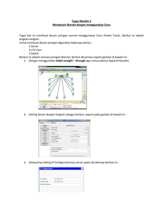 Membuat Jaringan Warnet | PDF