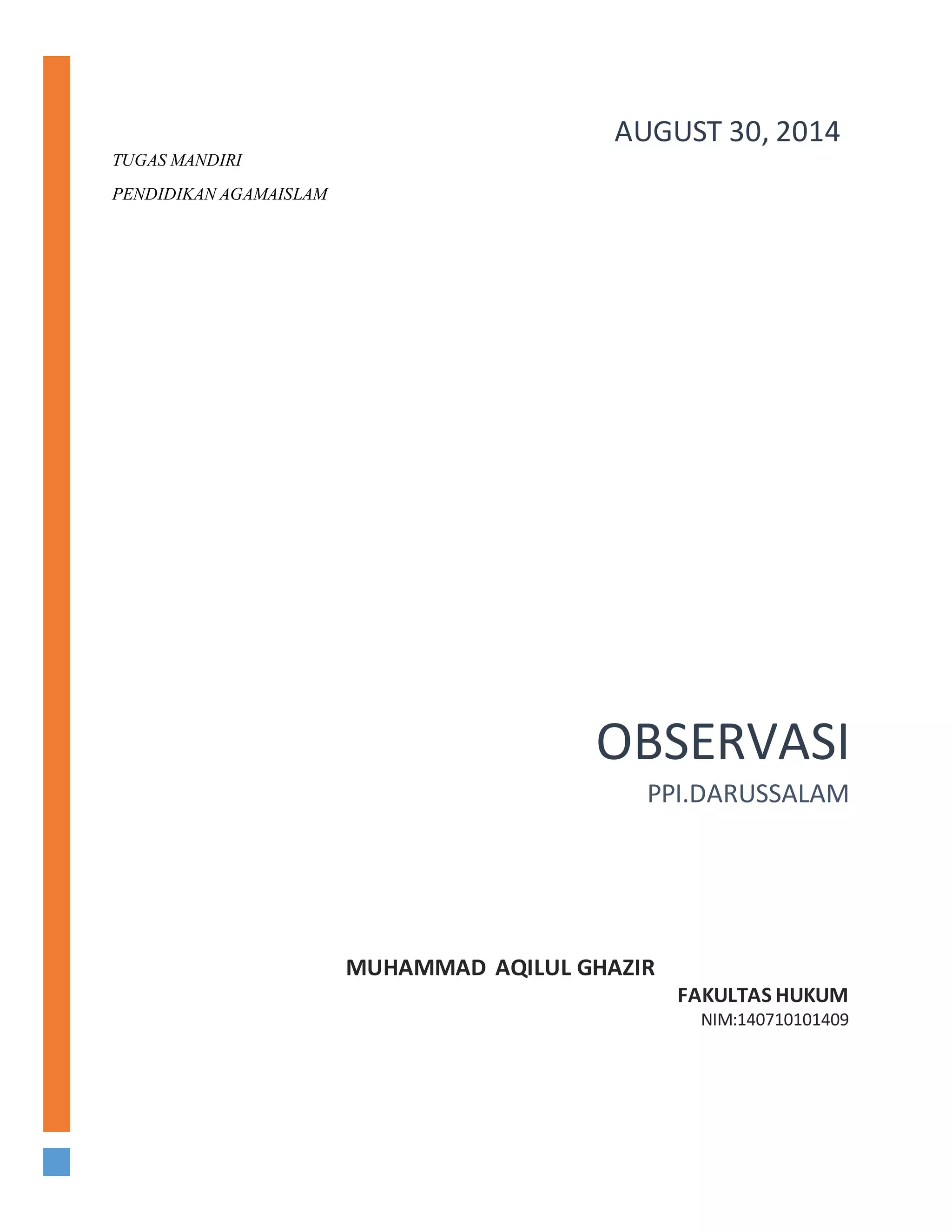 observasi | PDF