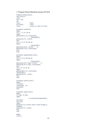 Tugas mandiri struktur data | DOCX