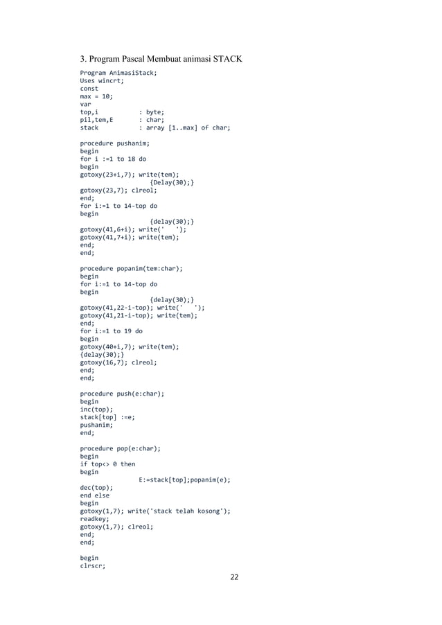 Tugas mandiri struktur data | PDF