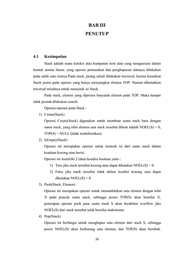 Tugas mandiri struktur data | PDF