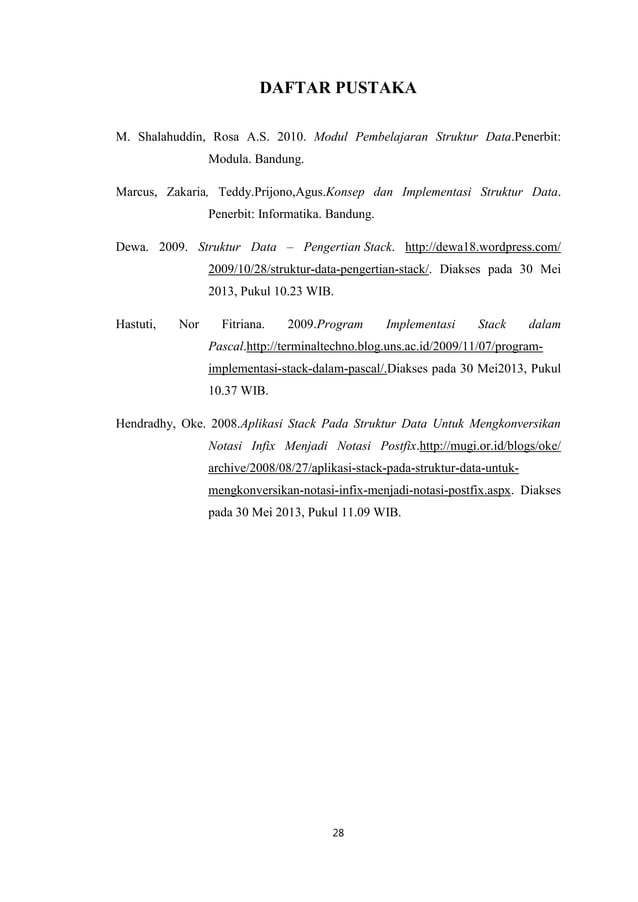 Tugas mandiri struktur data | PDF