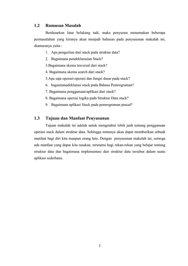 Tugas mandiri struktur data | PDF