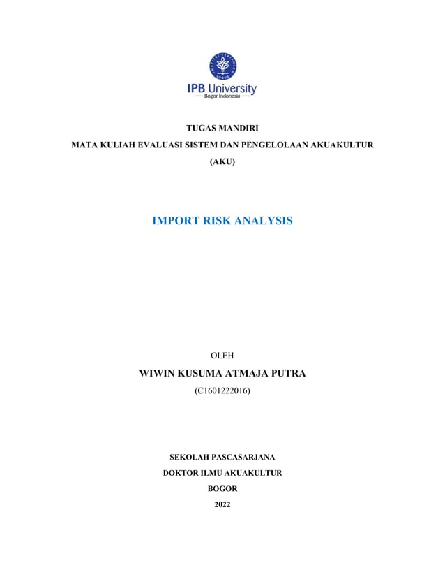 IMPORT RISK ANALYSIS.pdf
